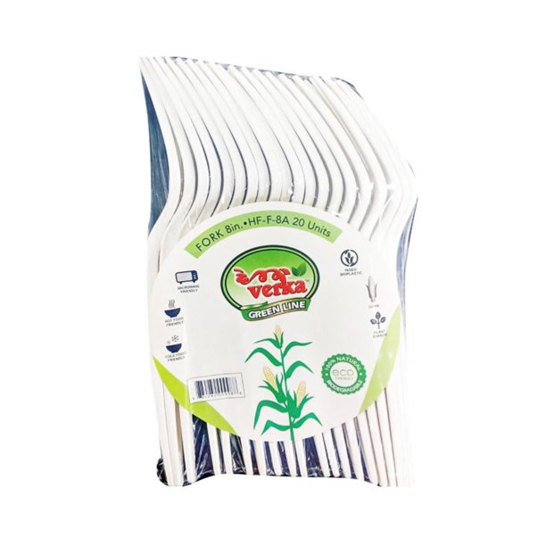 Verka Greenline Fork, Biodegradable fork - Walmart.ca