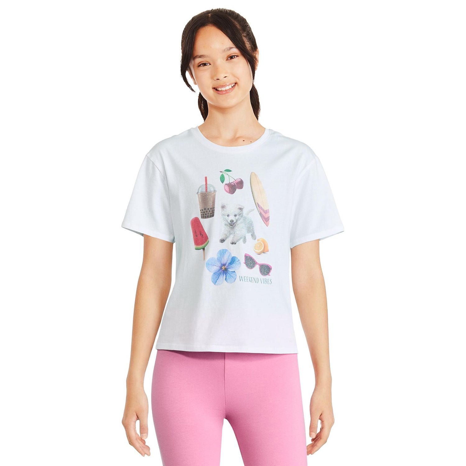 Click here for George Girls Graphic T-Shirt L prices