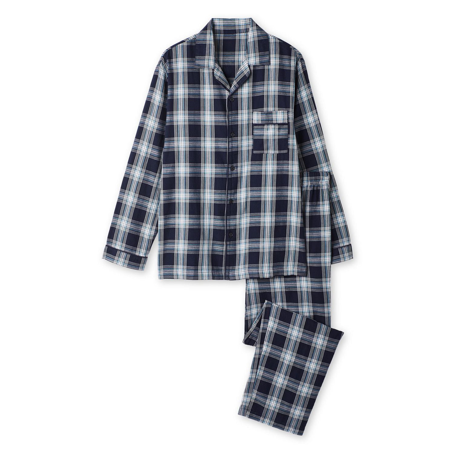 Click here for George Mens Two Piece Pajama Set Xxl prices