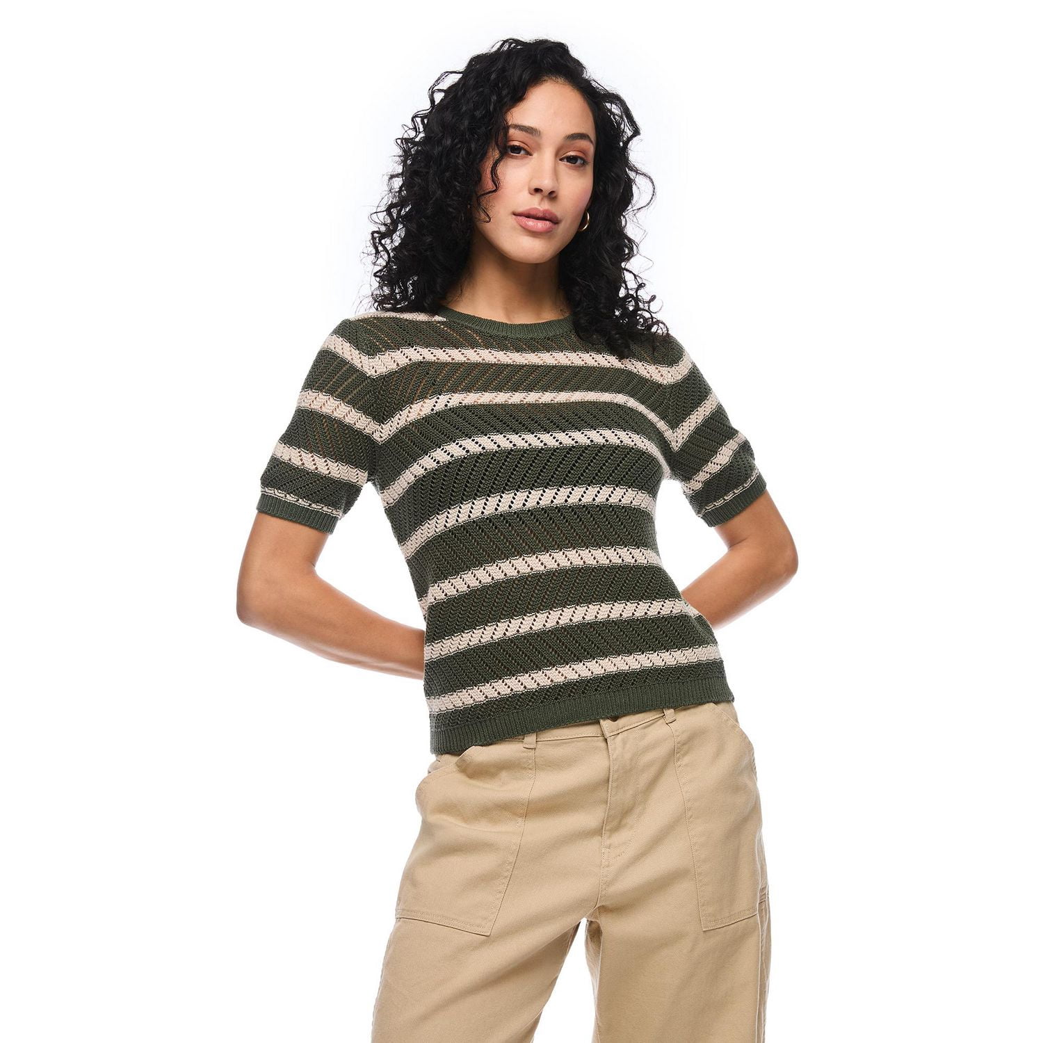 Click here for George Womens Crochet Top Xs prices