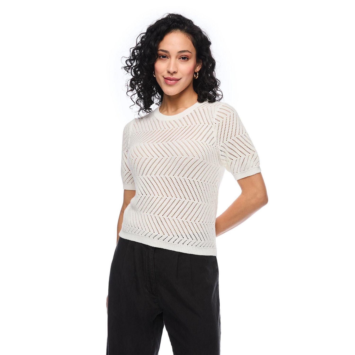 Click here for George Womens Crochet Top Xs prices