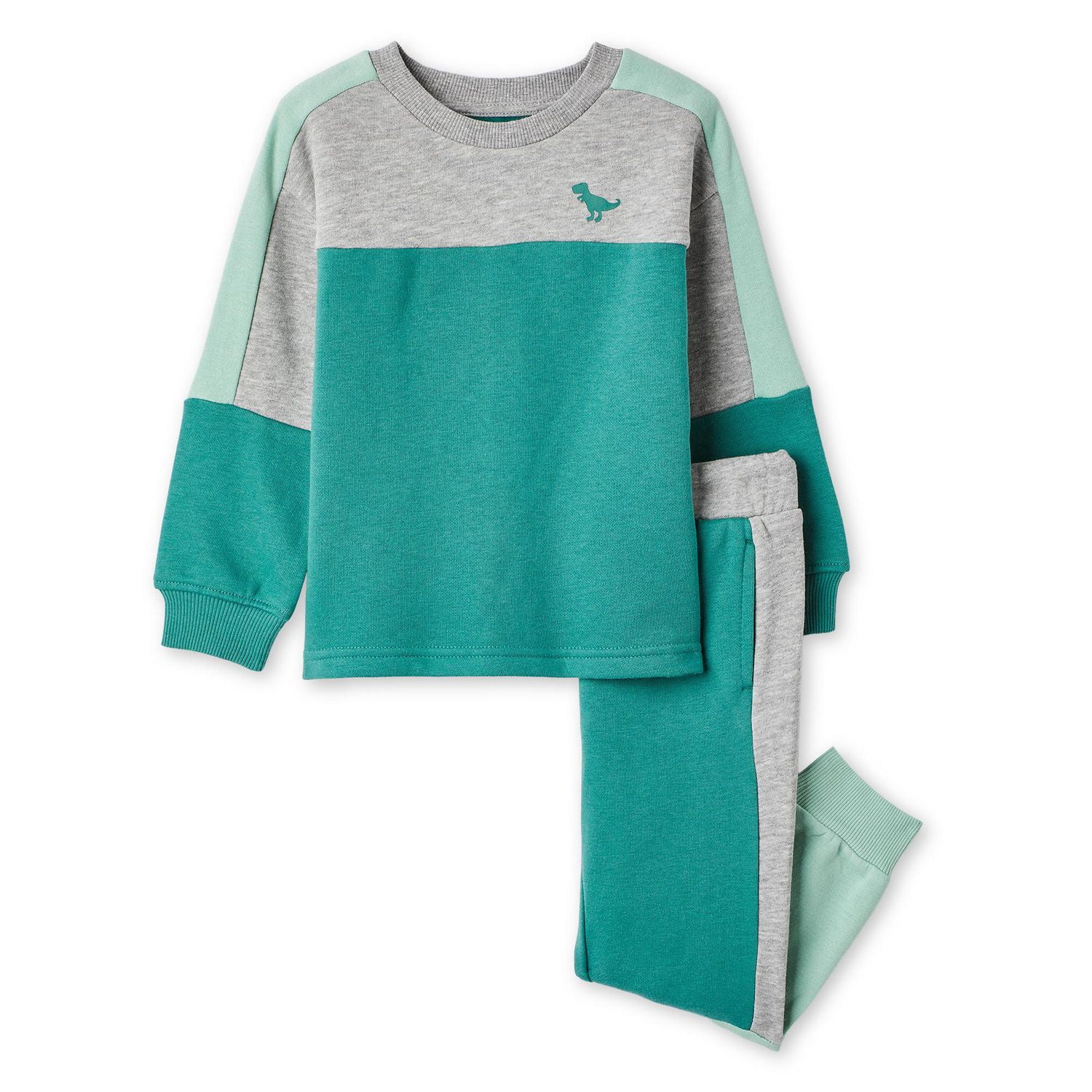 Click here for George Toddler Boys Two Piece Colour Block Sweatsh... prices