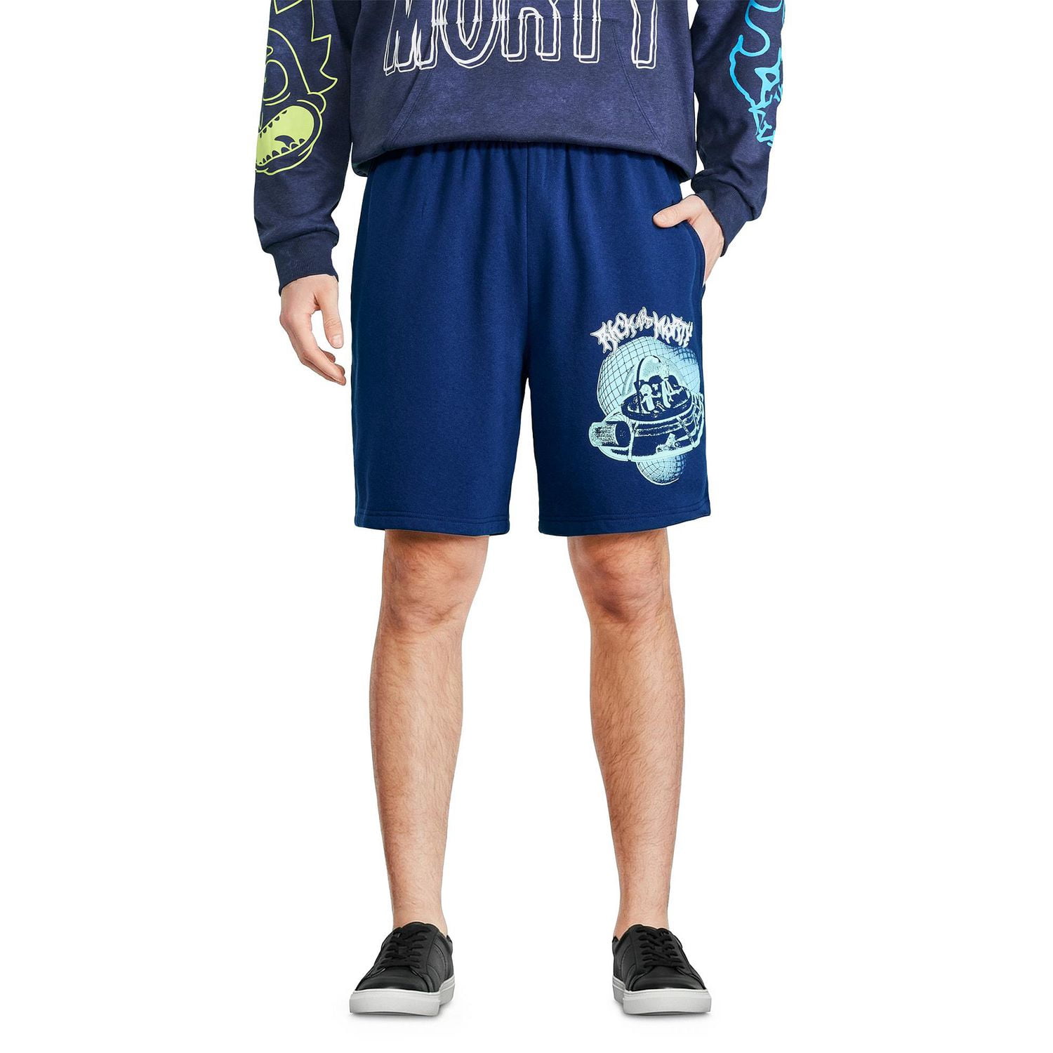 Click here for Rick And Morty Mens Fleece Short Xl prices