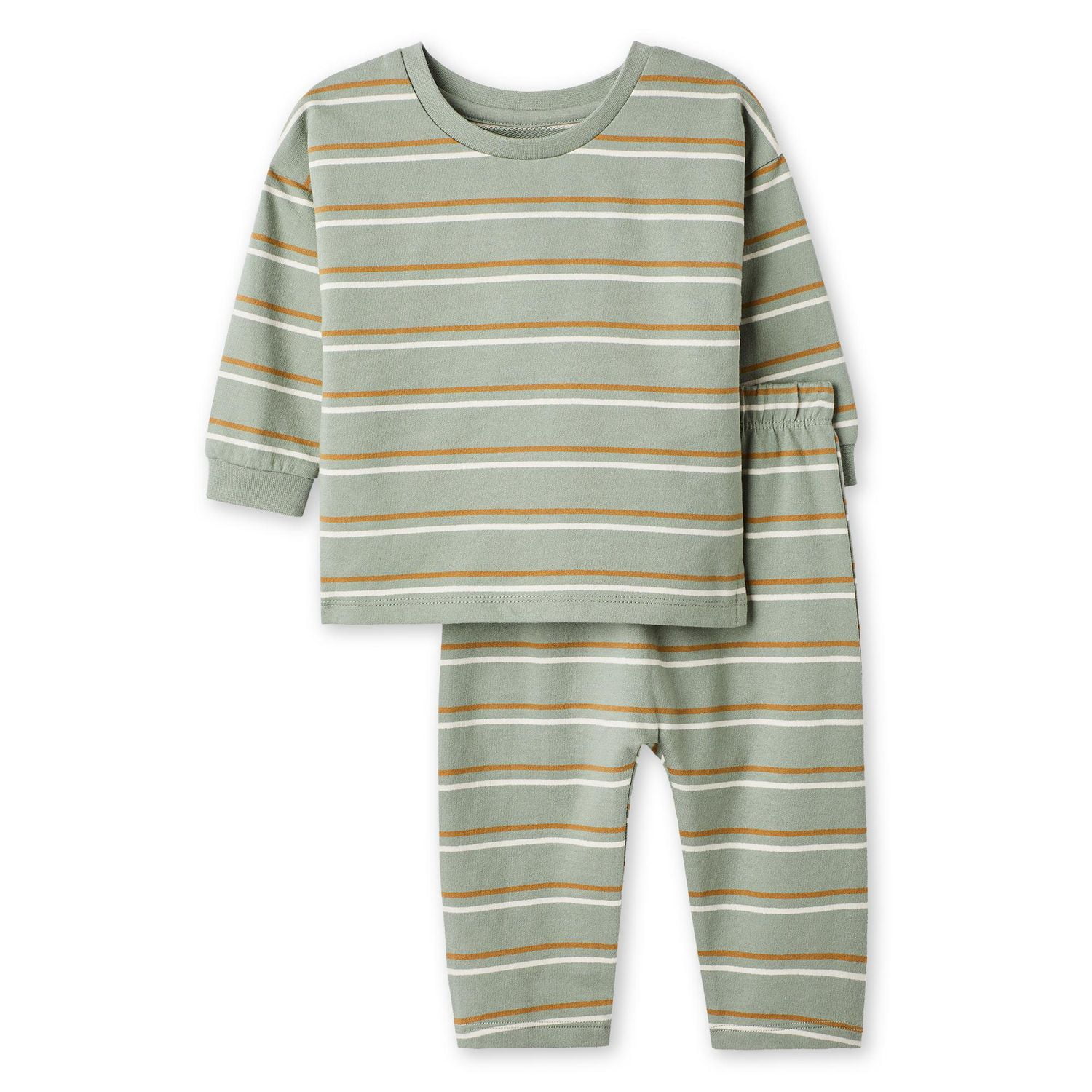 Click here for George Infants Gender Inclusive Two Piece Long-Sle... prices