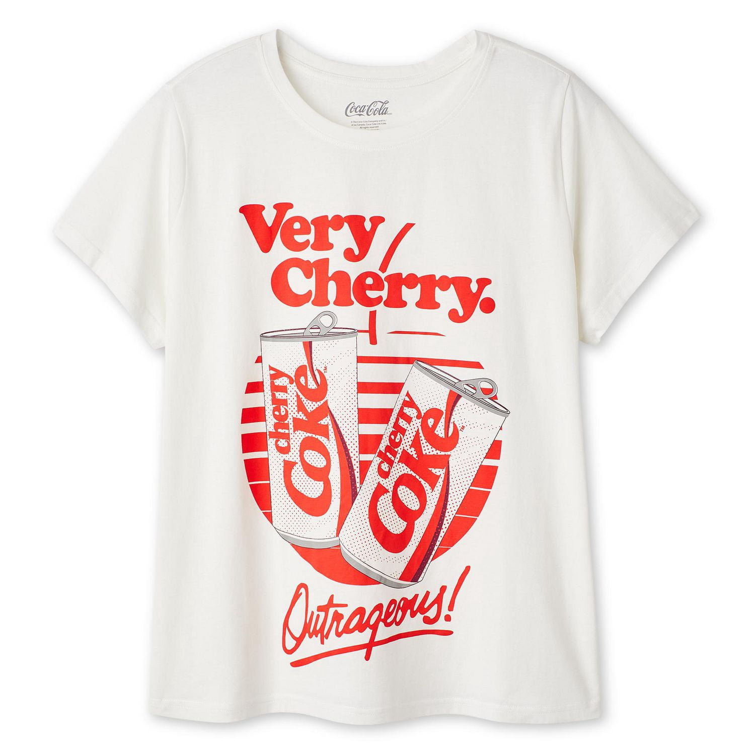 Click here for Coca-Cola Womens Plus Cherry Coke T-Shirt 4x prices