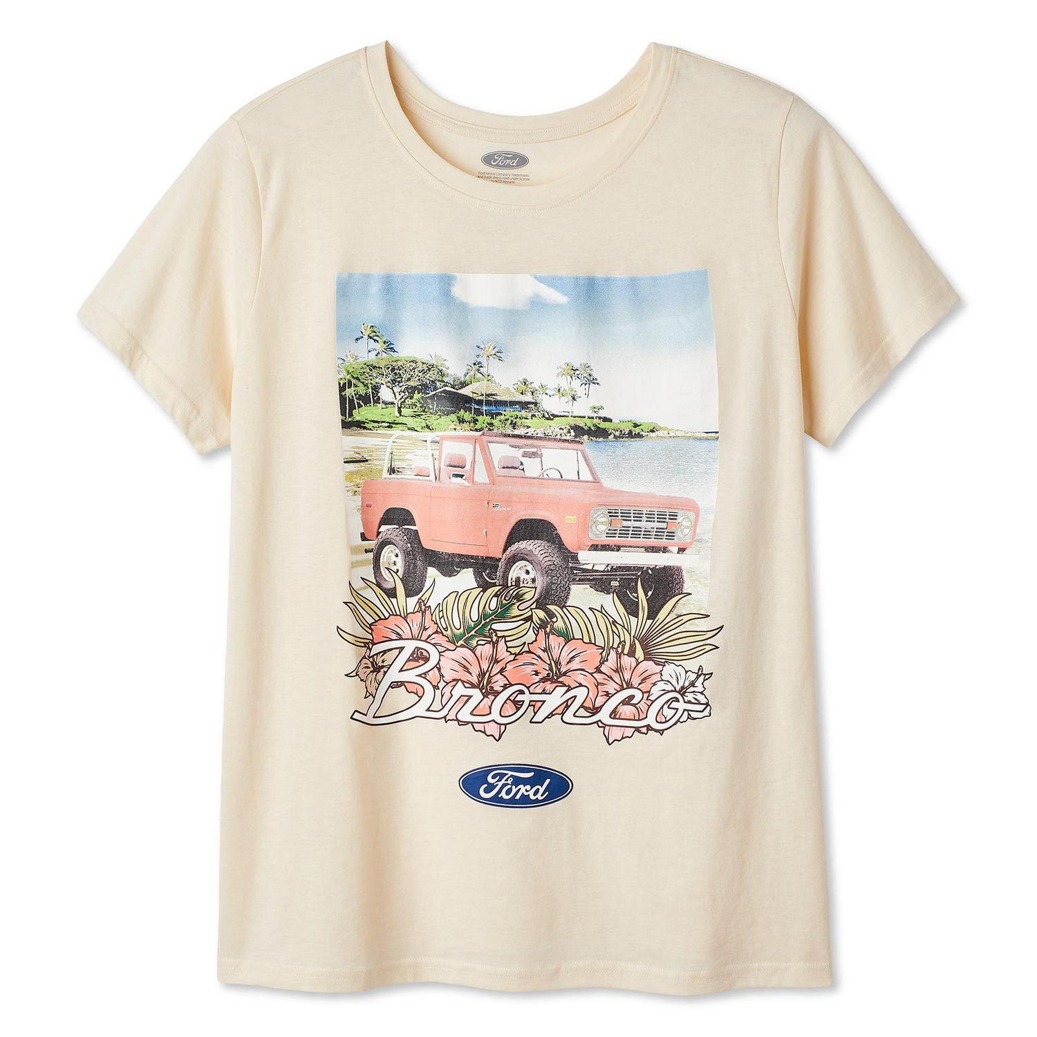 Click here for Ford Womens Plus Bronco T-Shirt 4x prices