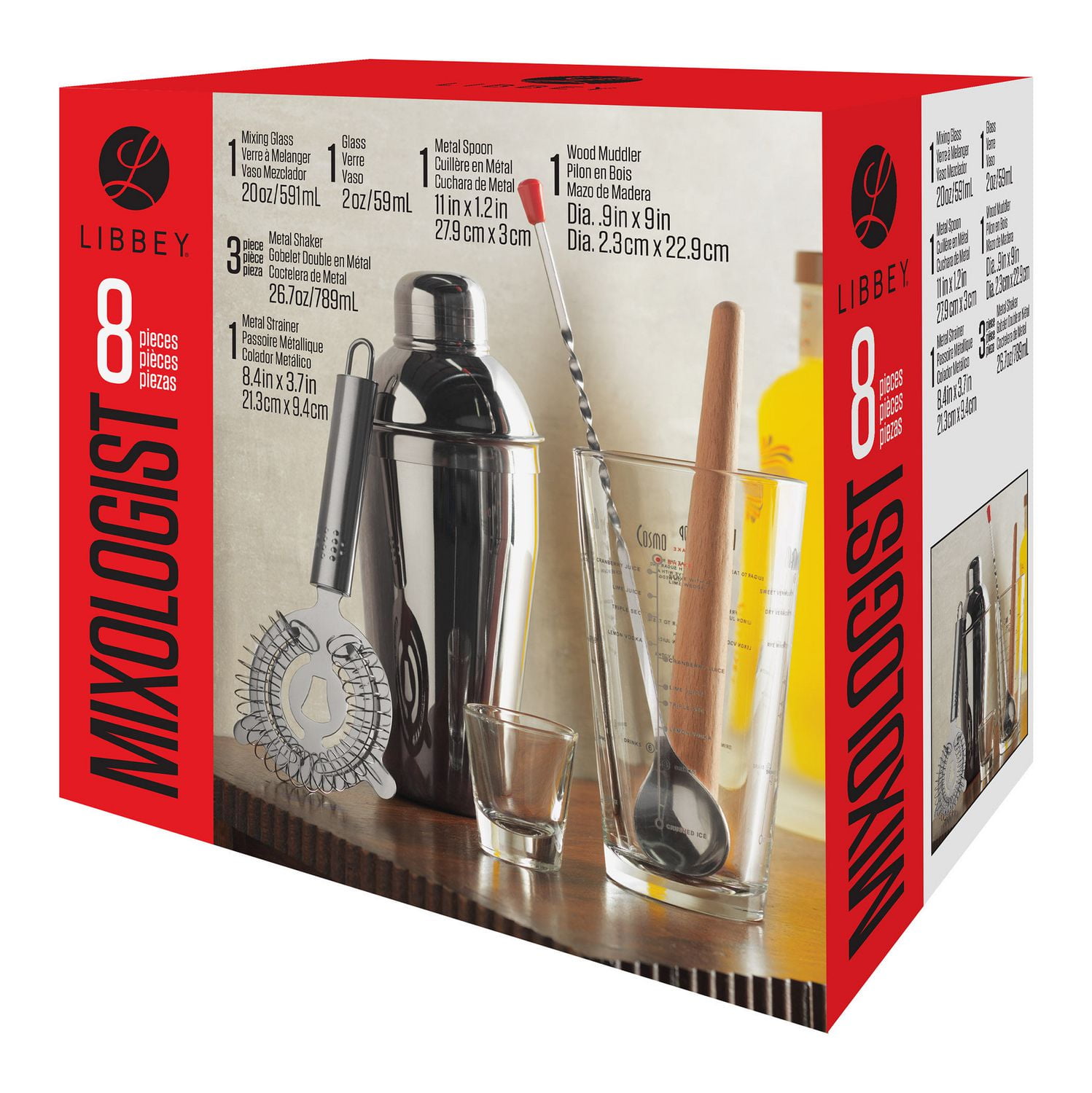 Libbey Salut! Mixologist Set | Walmart Canada