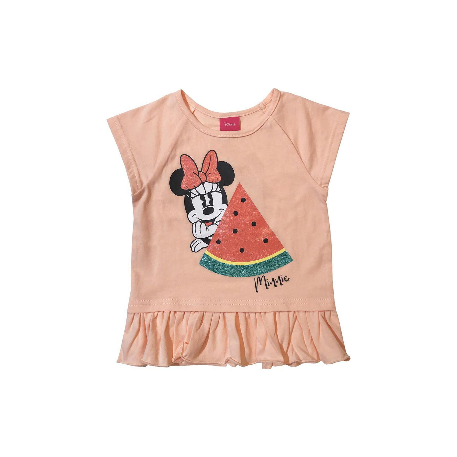 Disney Girls Minnie Mouse jersey top | Walmart Canada