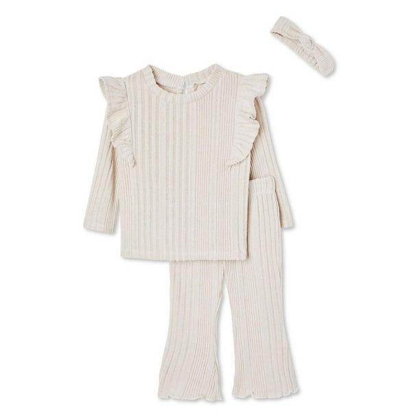 George Baby Girls' Hacci 4-Piece Set - Walmart.ca