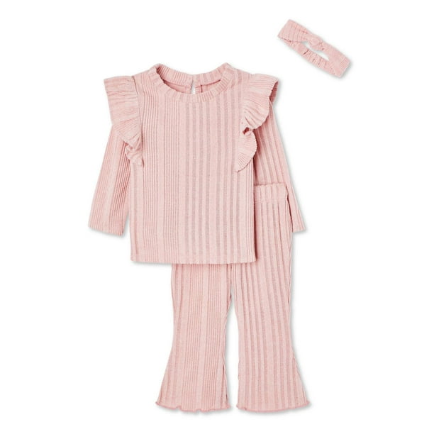 George Baby Girls' Hacci 4-Piece Set - Walmart.ca