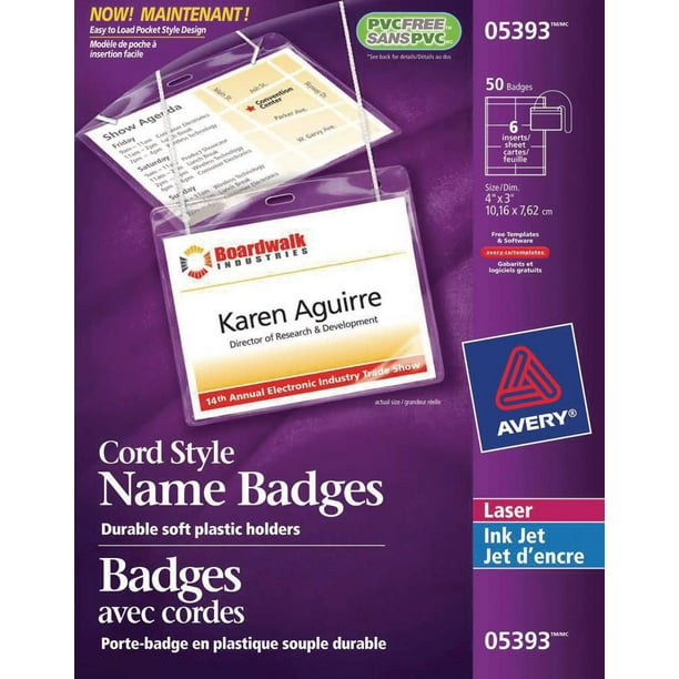 Avery Hanging Name Badge kit - Walmart.ca