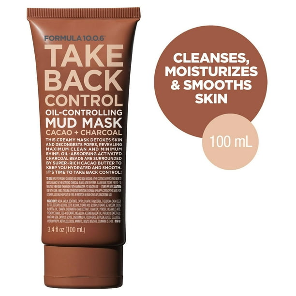 Formula 10.0.6 Take Back- Oil Controlling Mud Mask, Take Back Control ...
