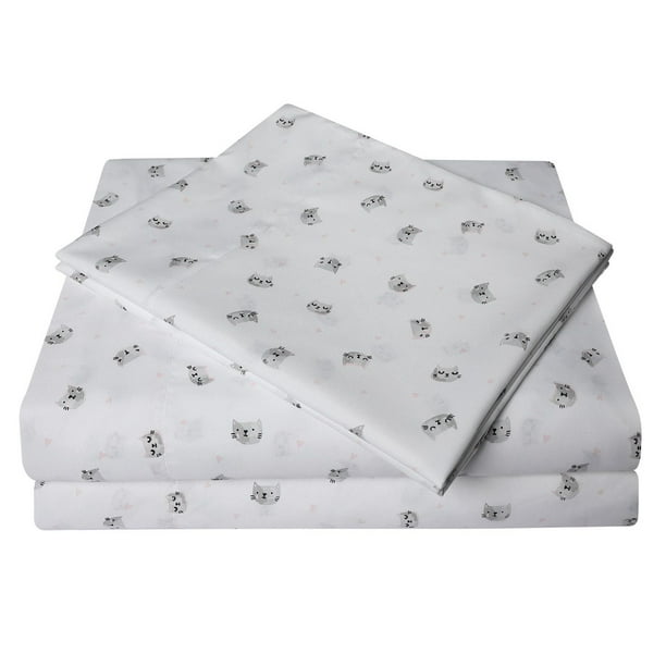 Mainstays Kids Printed Easy Wash Soft-Microfiber Sheet Set, Available ...