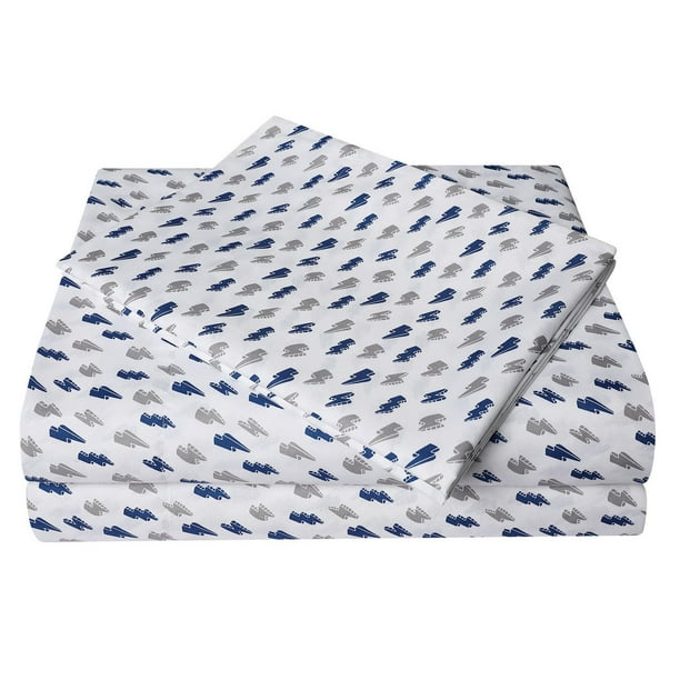 Mainstays Kids Printed Easy Wash Soft-Microfiber Sheet Set, Available ...