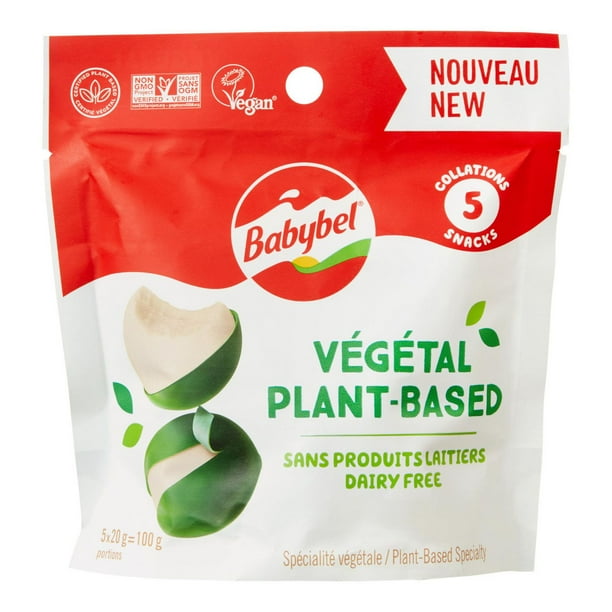 Babybel Plant-Based Snacks, 5 pieces, 100 g - Walmart.ca