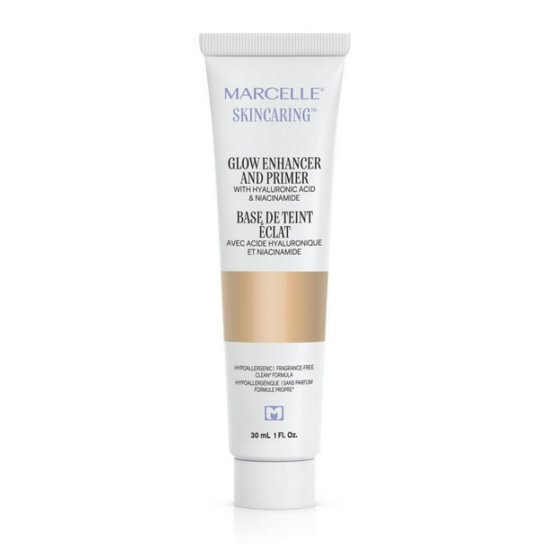 Skincaring Glow Enhancer and Hydrating Primer with Hyaluronic Acid, 30 ...