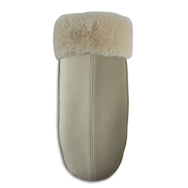 Hot Paws Ladies' Insulated Faux Fur Jersey Mittens - Walmart.ca