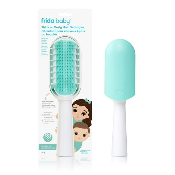 Frida Baby - Thick or Curly Hair Detangler Brush Detangles Knots ...