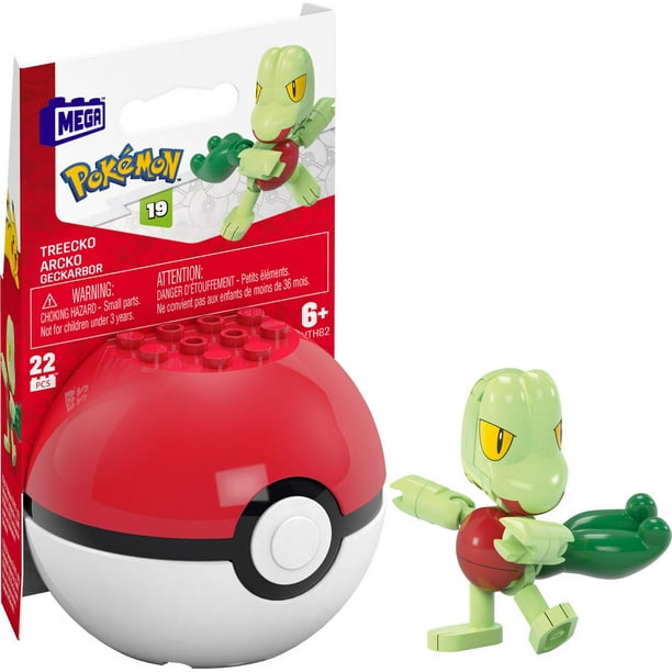 MEGA Pokemon Treecko Building Toy Kit, Poseable Action Figure (22 Pieces) for Kids - Walmart.ca