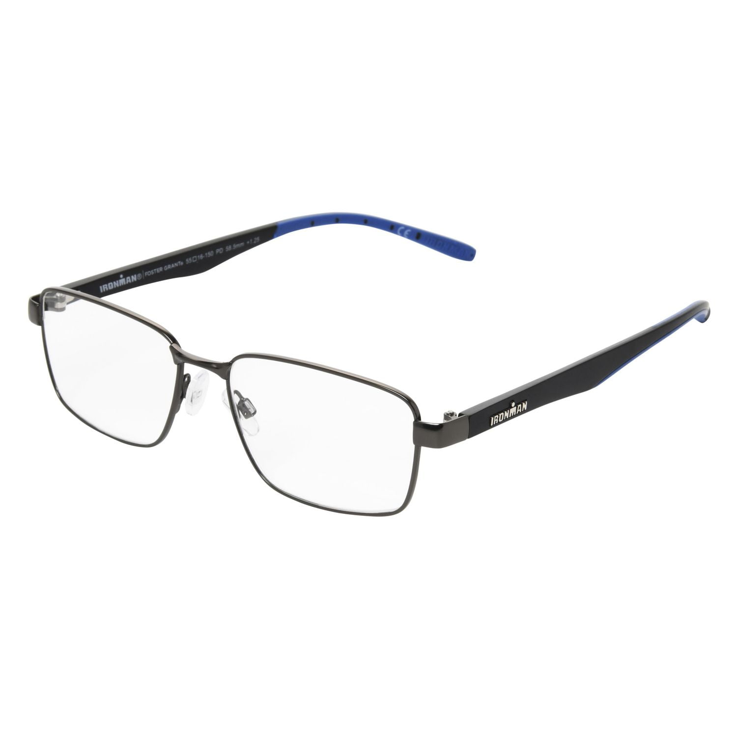 Click here for Foster Grant Ironman Gunmetal Reading Glasses prices