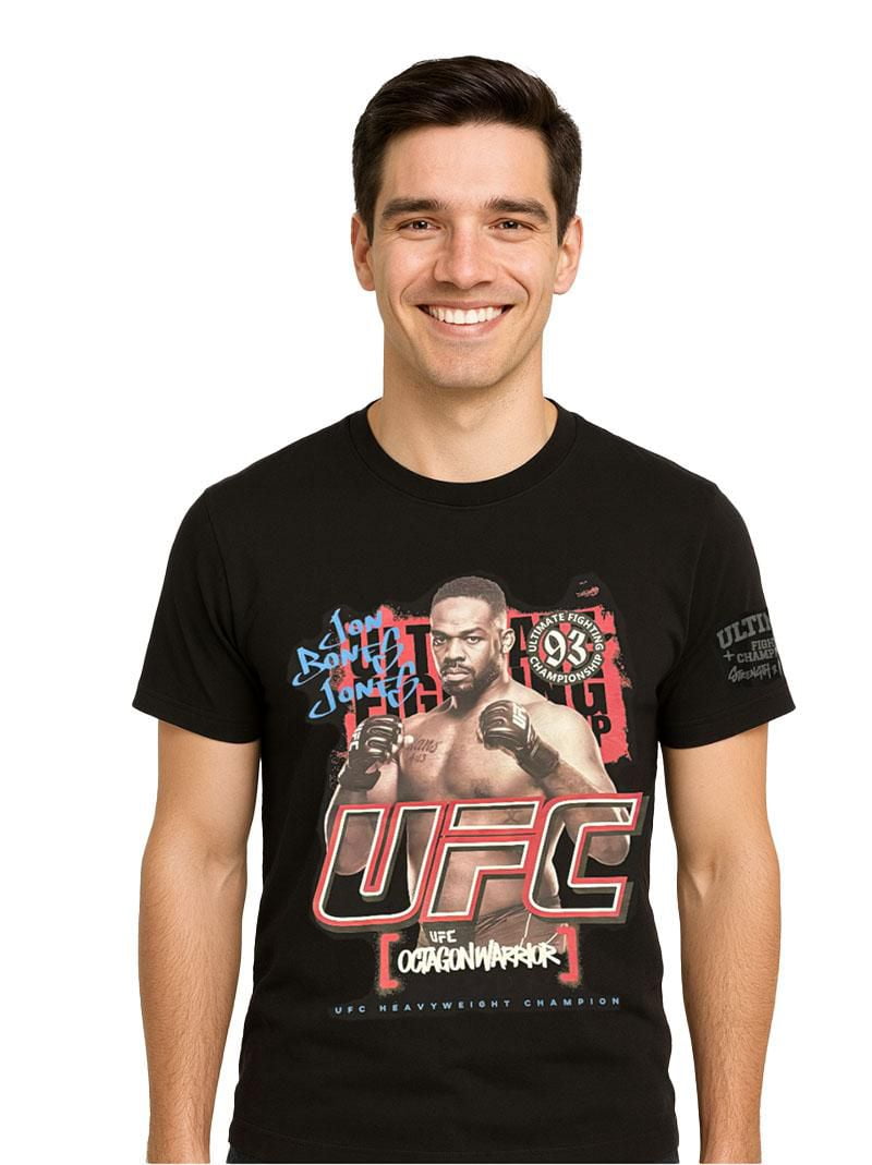 Click here for Ufc Mens Tee Featuring Legendary Champion Jon Jone... prices