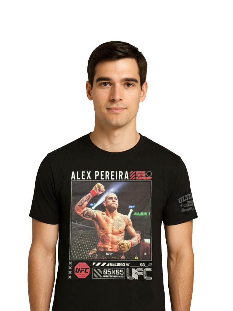 Click here for Ufc Mens Tee Featuring Champion Alex Pereira L prices