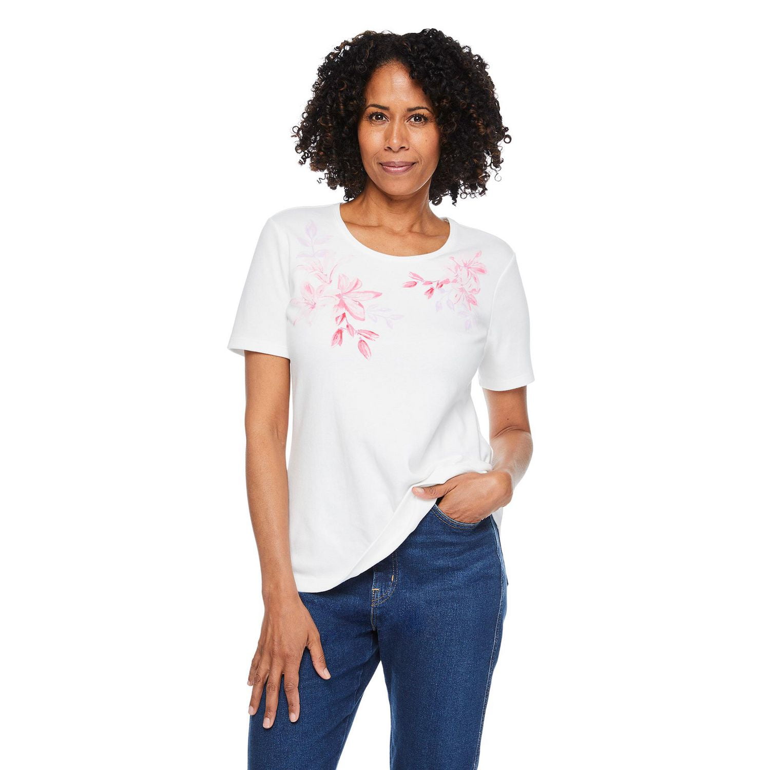 Iyla Women's Interlock Top, Sizes S-XXL - Walmart.ca