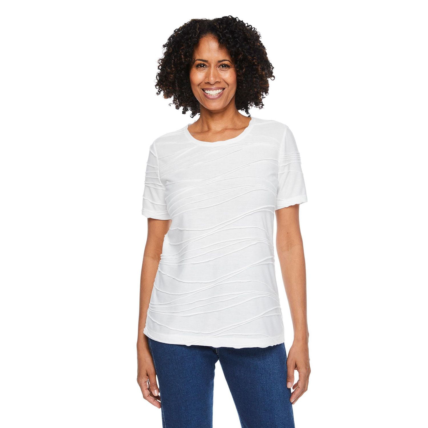 Click here for Iyla Womens Ripple Tee Xxl prices