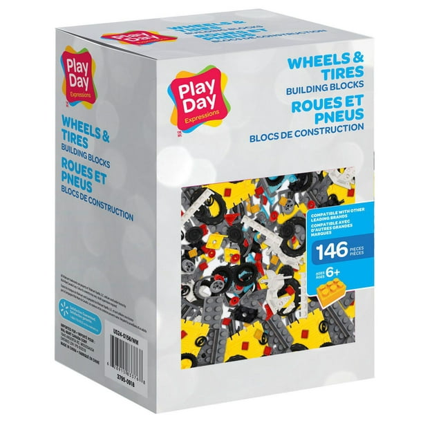 Play Day - Wheels and Tires Accessories (Blocks and Building) - Walmart.ca