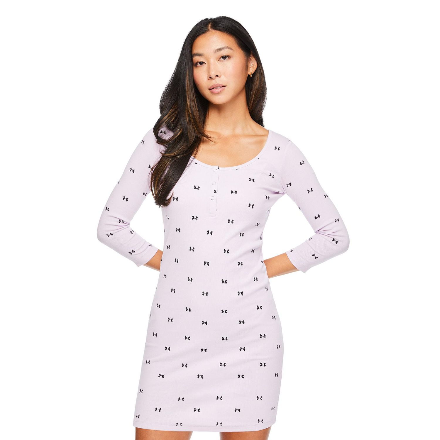 Click here for No Boundaries Womens Rib Henley Dress Xl prices