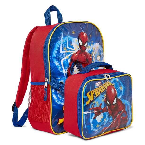 Spider-Man Backpack with Lunch Bag - Walmart.ca