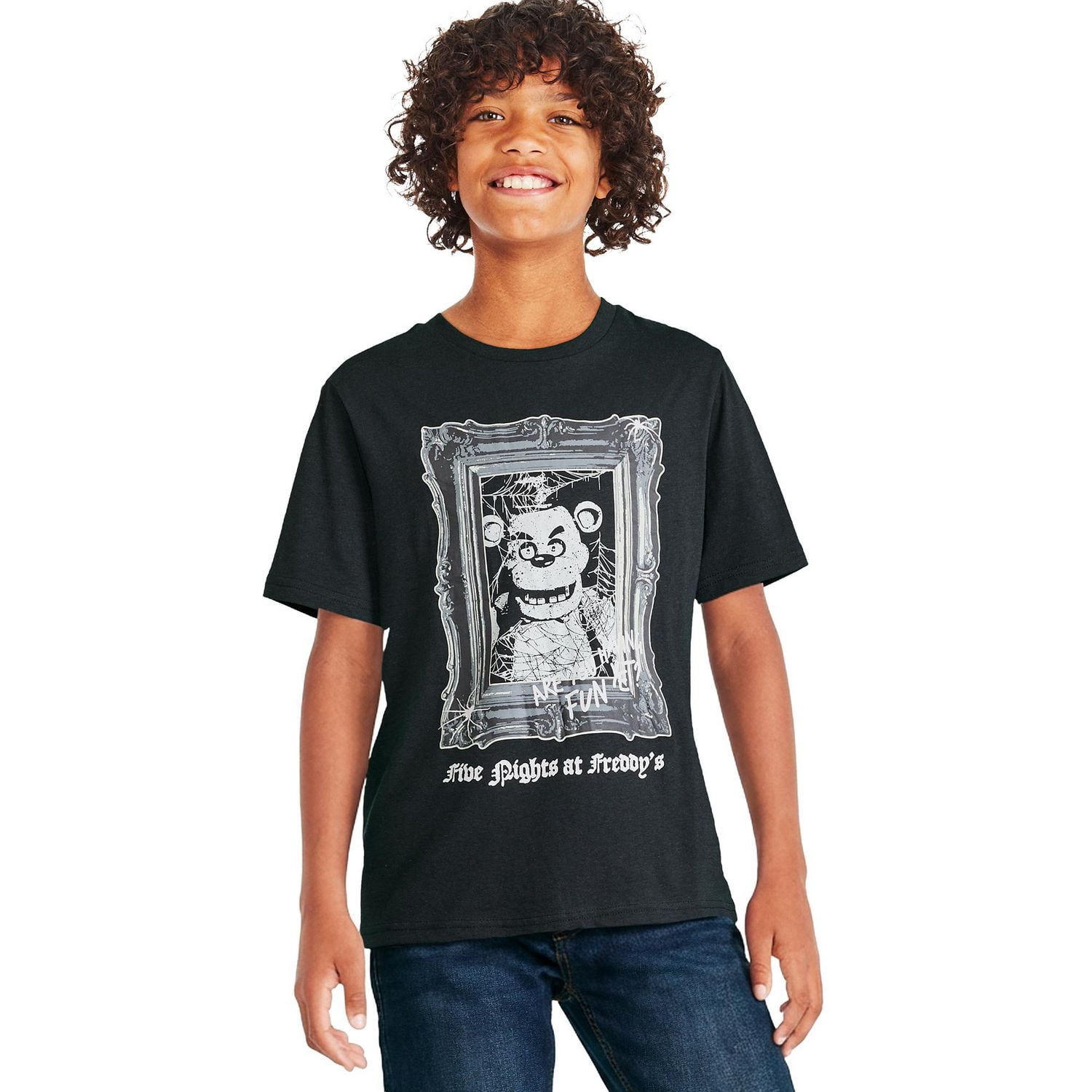 Click here for Five Nights At Freddys Boys Graphic T-Shirt M prices