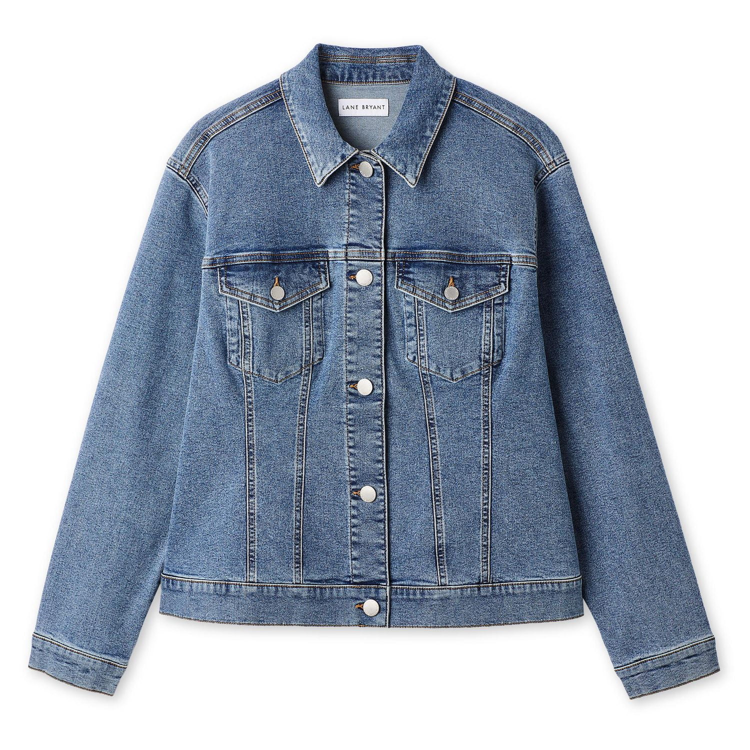 Click here for Lane Bryant Womens Plus Classic Denim Jacket 1x prices