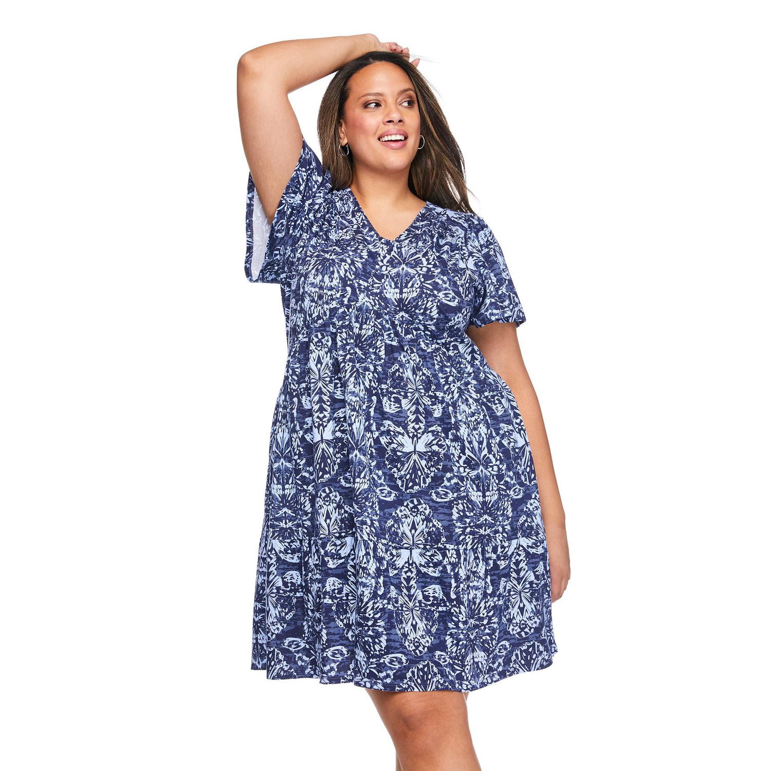 Click here for Lane Bryant Womens Plus Printed T-Shirt Dress 2x prices