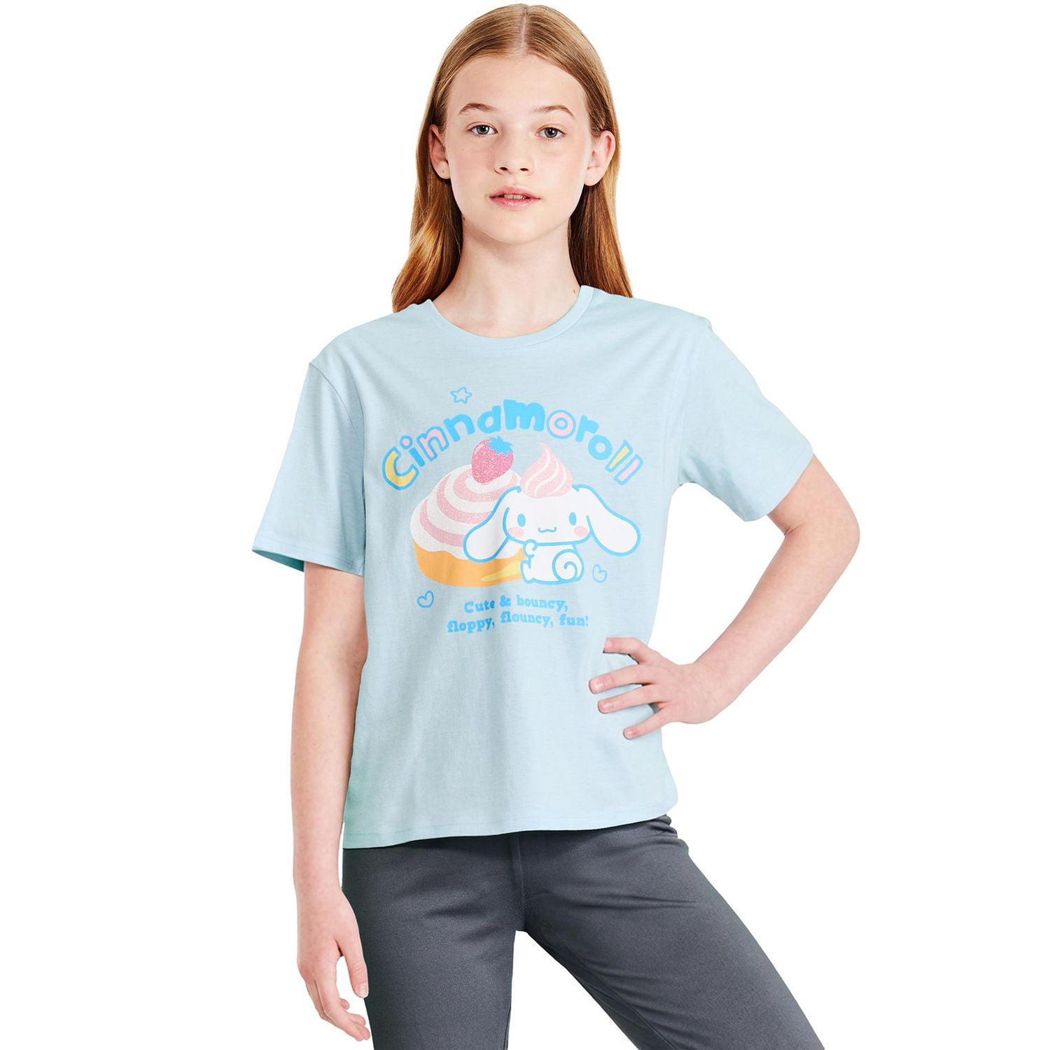 Click here for Hello Kitty Cinnamoroll Girls Graphic T-Shirt S prices