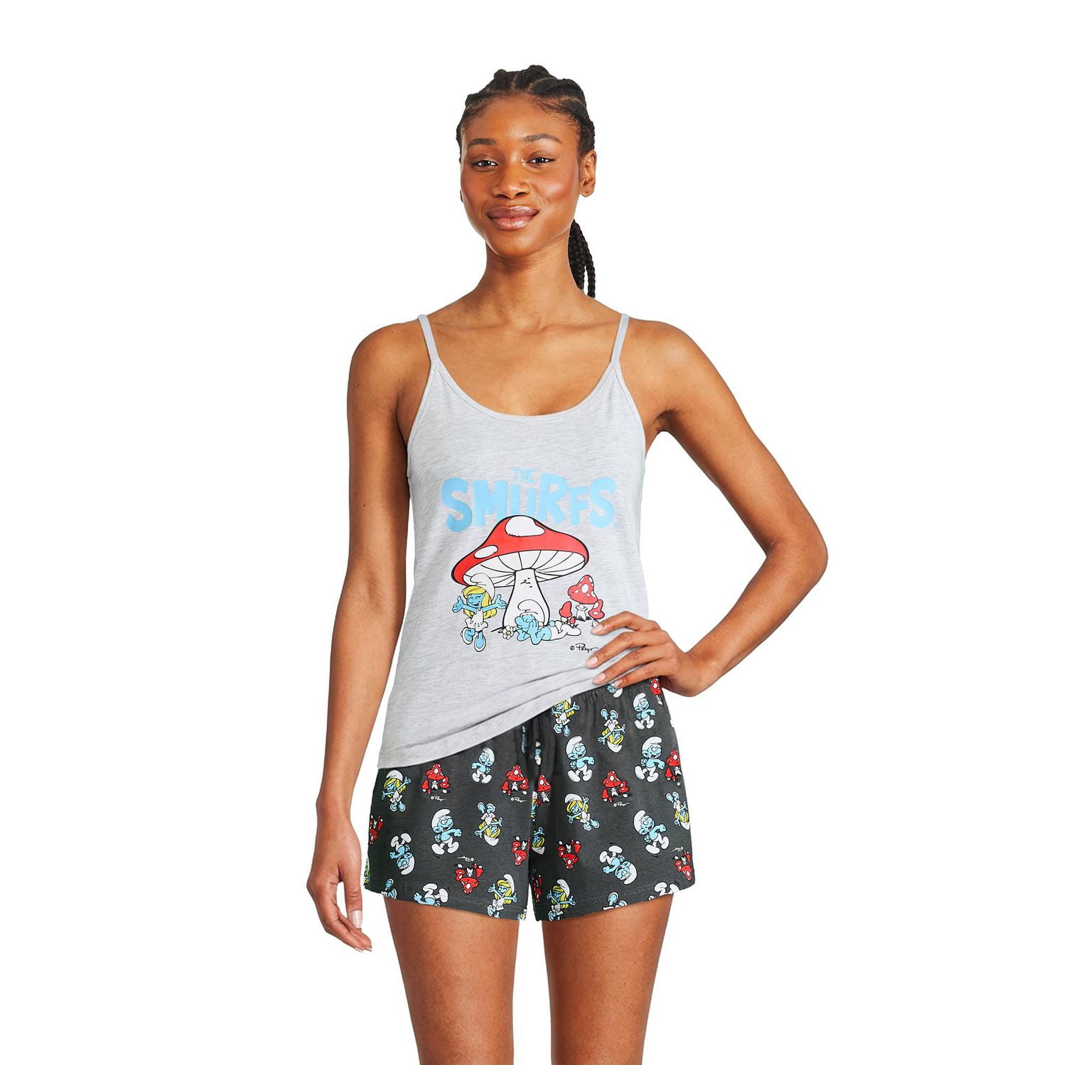 Click here for The Smurfs Womens Two Piece Pajama Set M prices