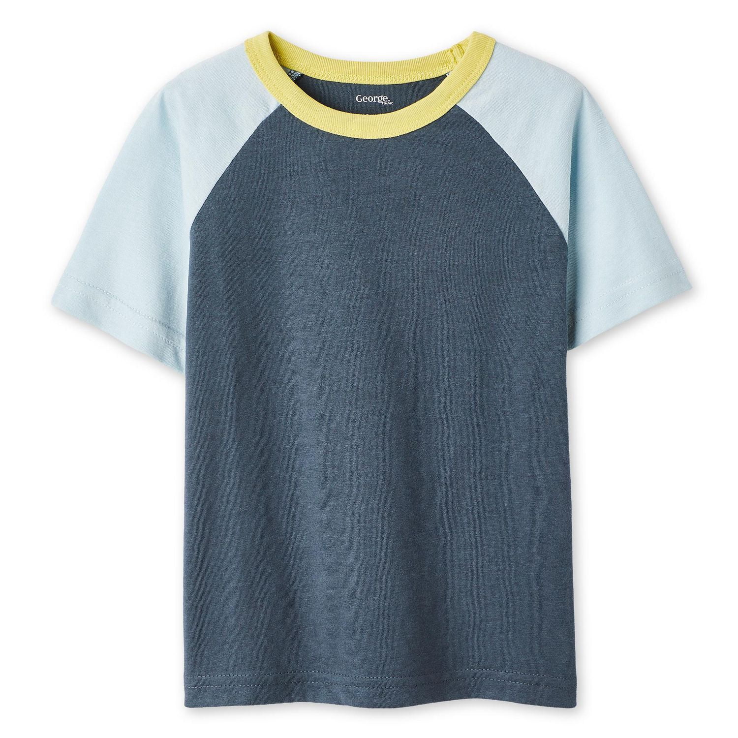 Click here for George Toddler Boys Colour Block Raglan T-Shirt 3t prices