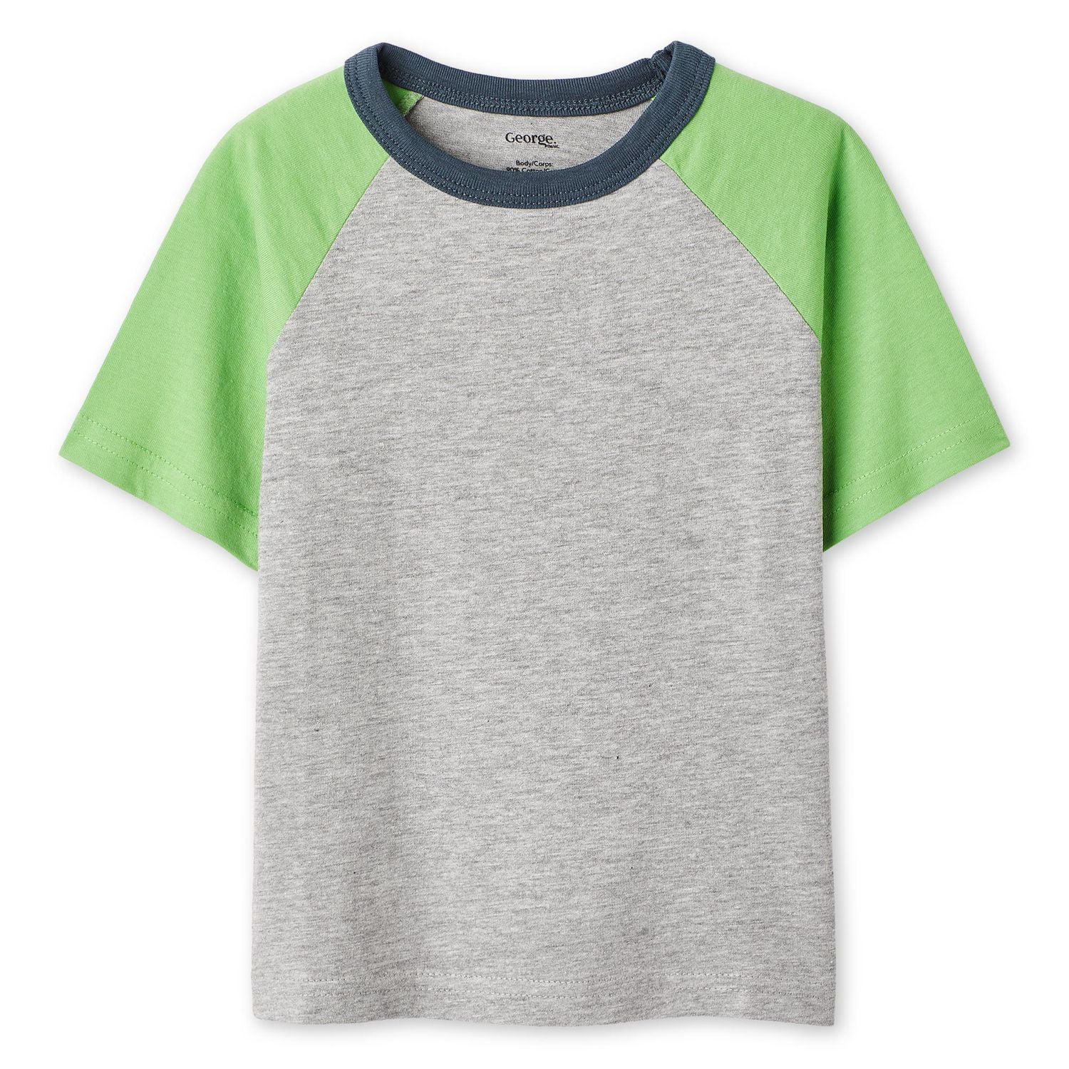Click here for George Toddler Boys Colour Block Raglan T-Shirt 3t prices