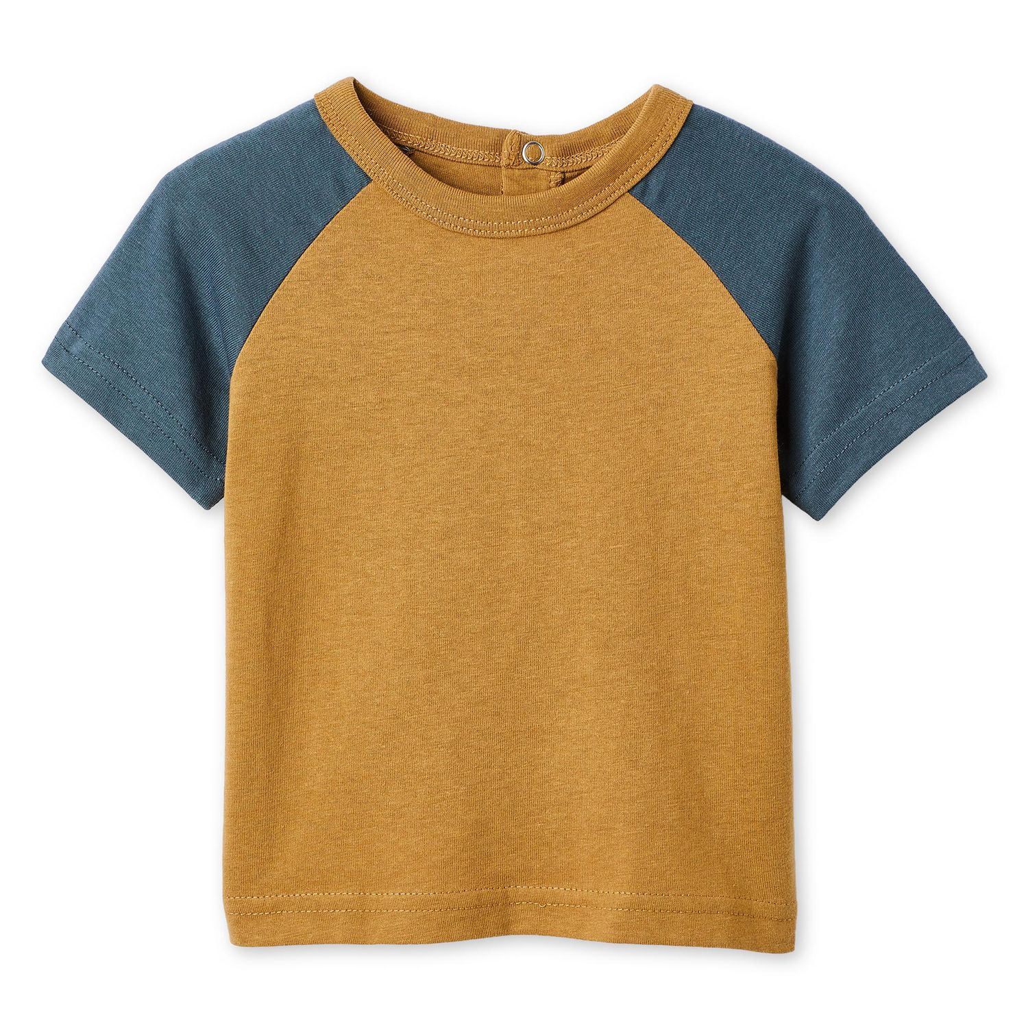 Click here for George Baby Boys Colour Block Raglan T-Shirt 12-18... prices