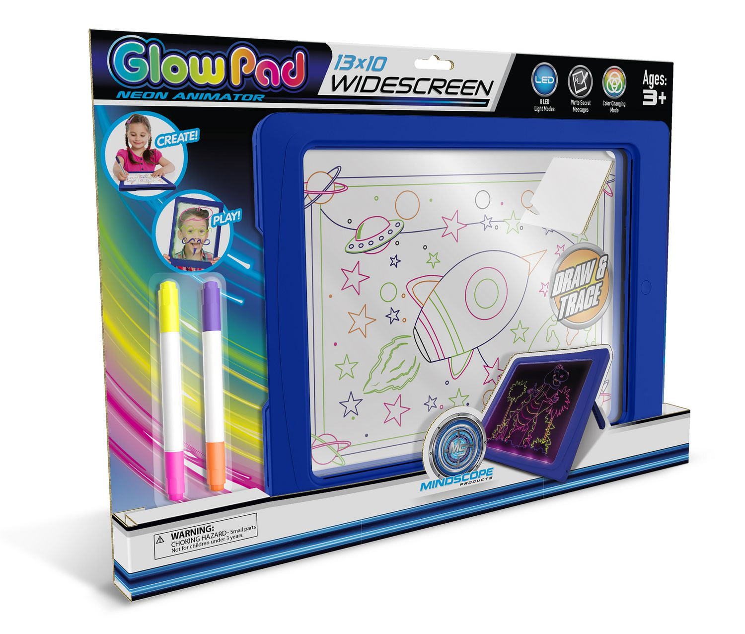 Mindscope Blue Widescreen Glow Pad Animator | Walmart Canada