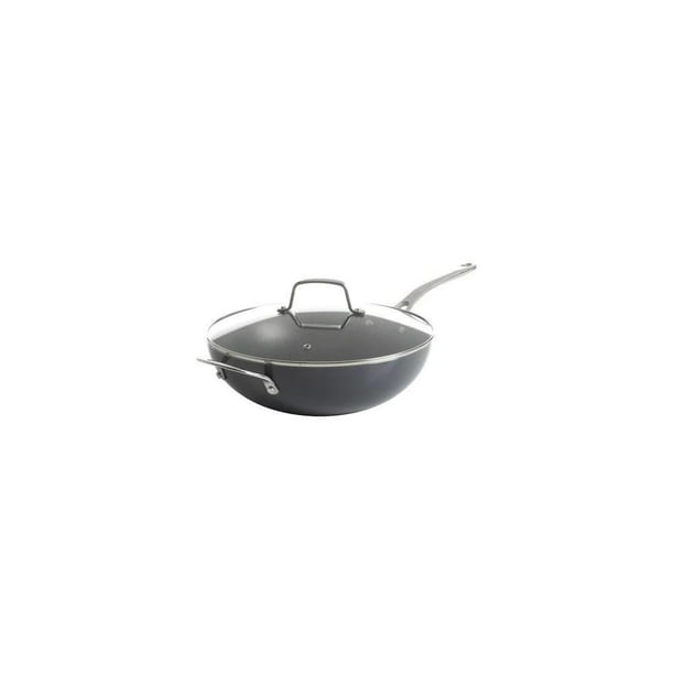 Martha Stewart 12" Essential Pan with Lid & 2 Tools, Grey - Walmart.ca