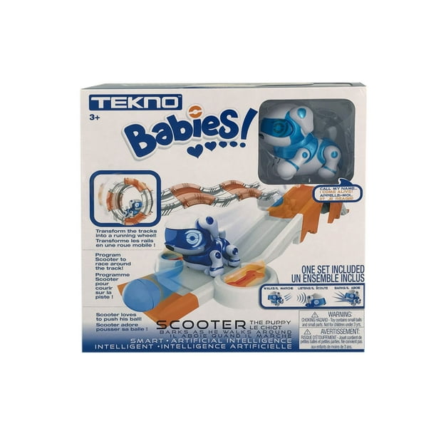 Tekno Robotic Pets Interactive Baby Puppy Pets Playset - Walmart.ca