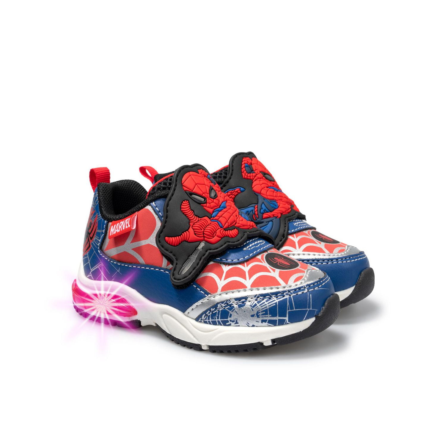 Click here for Toddler Boys Lighted Spider-Man Athletic Sneakers... prices