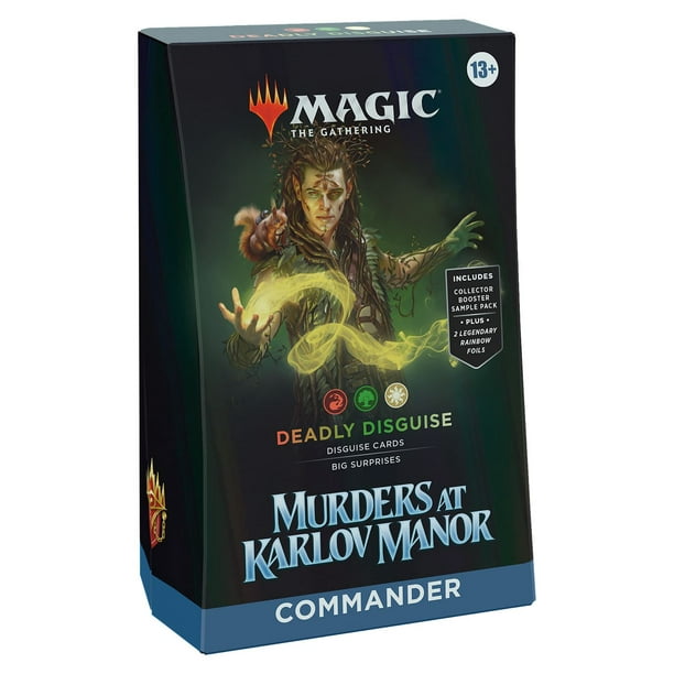 Magic: The Gathering Murders at Karlov Manor Commander Deck - Deadly ...