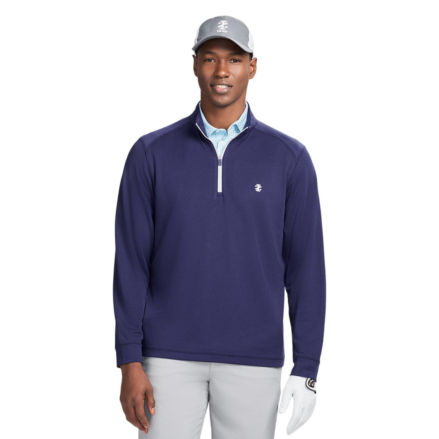 Click here for Izod L/S 1/4 Zip Sweater M prices