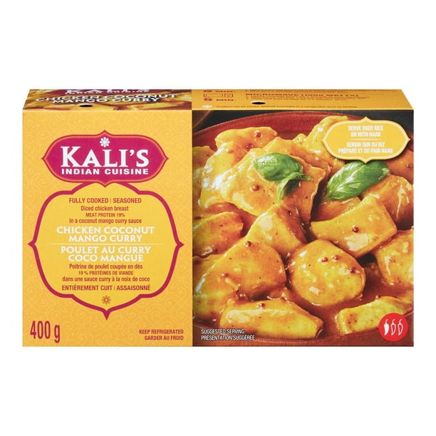 Kali’s Indian Cuisine Chicken Coconut Mango Curry, 400 g - Walmart.ca