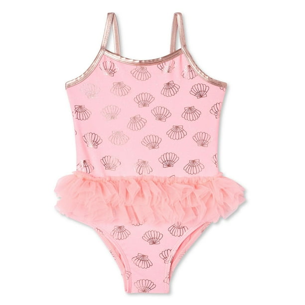 George Toddler Girls' Tutu 1-Piece Swimsuit - Walmart.ca