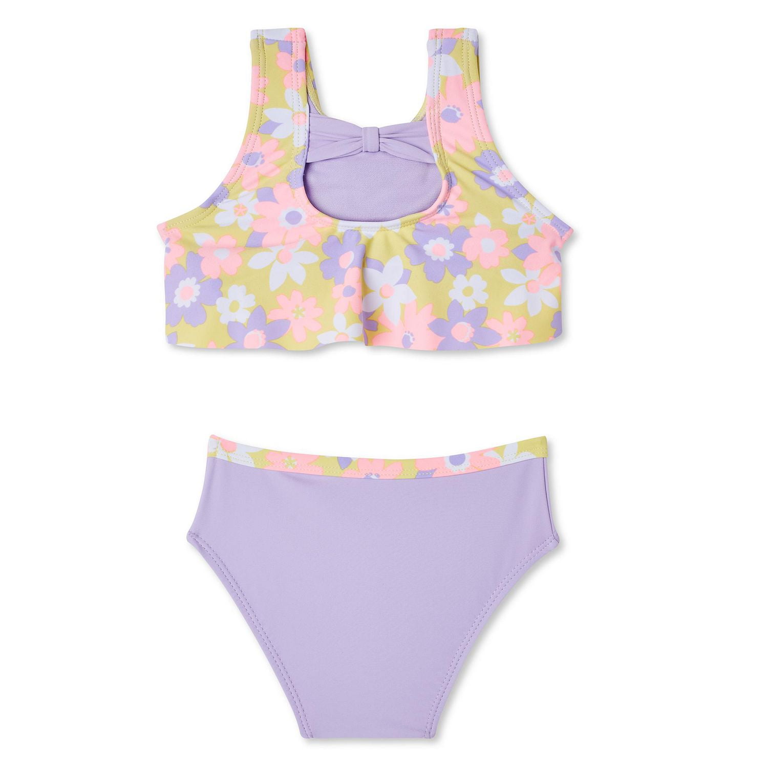George Toddler Girls' Ruffle 2-Piece Swim Set | Walmart Canada