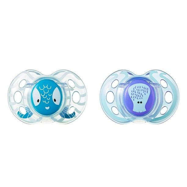 Tommee Tippee Closer to Nature Fun Pacifier (Designs Will Vary ...