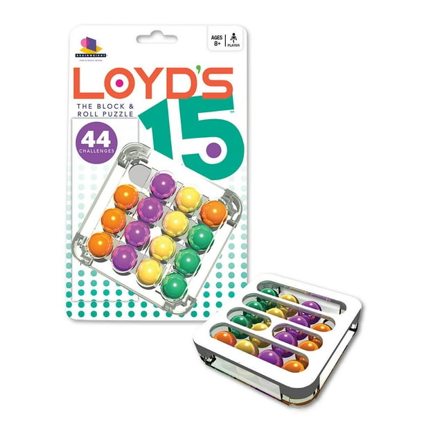 Brainwright Loyd's 15 - The Block & Roll Puzzle (english Only) - Walmart.ca